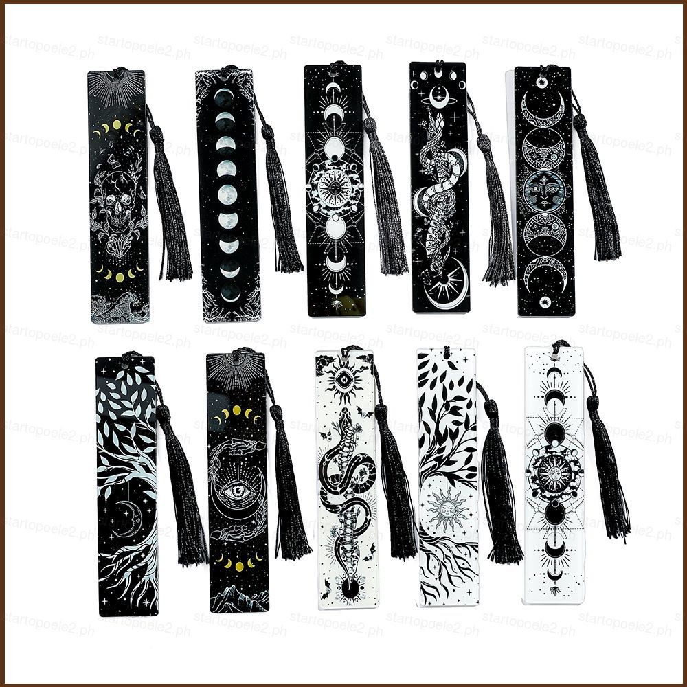 Kira Acotar Series Totem Mysterious Symbols Acrylic Tassels Bookmark ...