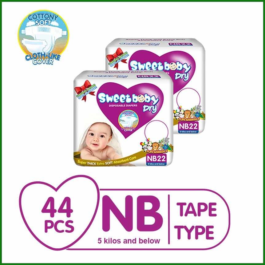 Sweetbaby'D`Dry/l[Travel'B{Pack=c|New=g|Born=T|22s=h|x=N|2 (44pcs ...
