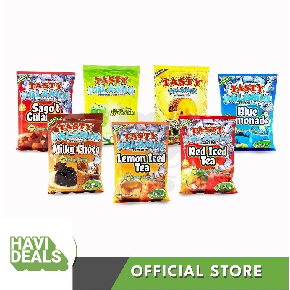 HAVI DEALS Tasty Palamig 500g Juice Powdered Drink Sago Gulaman Iced ...