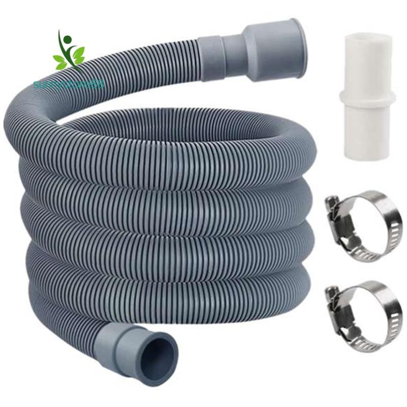 Automatic Drum Washing Machine Drain Pipe Drain Hose Fittings, 4 Meter ...