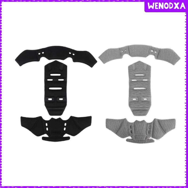 [Wenodxa] Helmet Padding Kit Soft Helmet Pads for Outdoor Sports Road ...