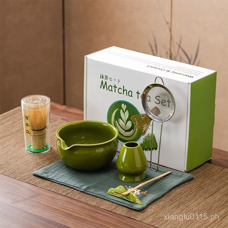 Japanese Style Matcha Tea Set Salad Bowl Song Dynasty Tea Ceremony Gift ...