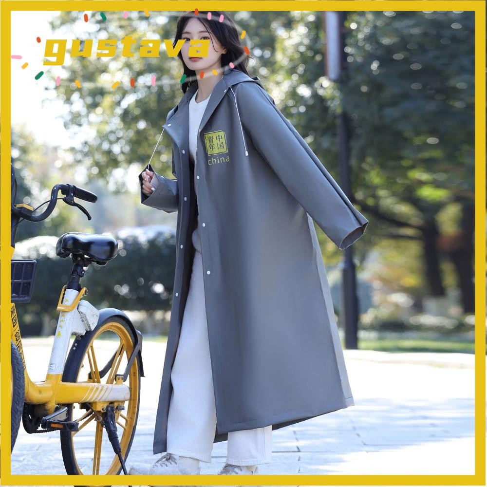 GUSTAVA Rain Coat, EVA Full Body One-Piece Raincoat, Non-disposable ...
