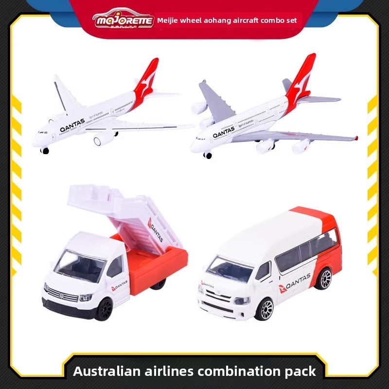 Majorette Diecast Airplane Model A380 United Airlines Boeing 787 Civil ...