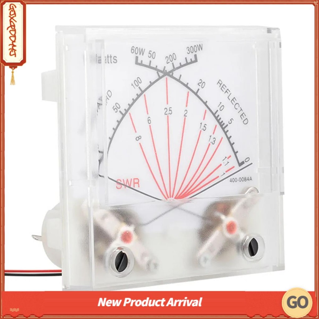 1 Piece Standing Wave Ratio SWR Watt Meter Radio Power Meter ...
