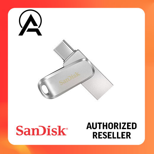 SanDisk 64GB Ultra® Dual Drive Luxe USB OTG Type-C All Metal Flash ...