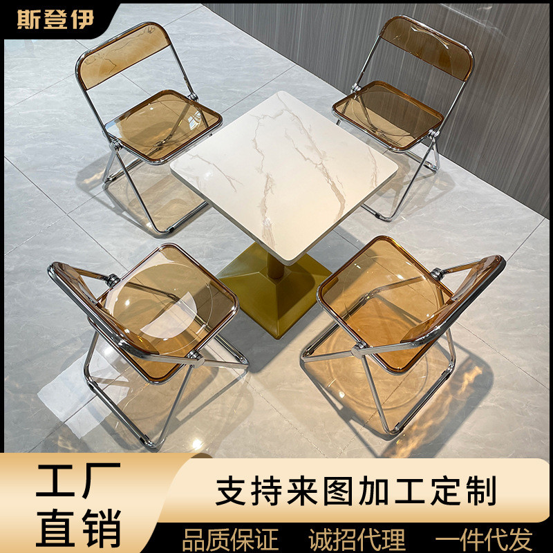 Fast Food Table and Chair Combination Snack Noodle Restaurant ...