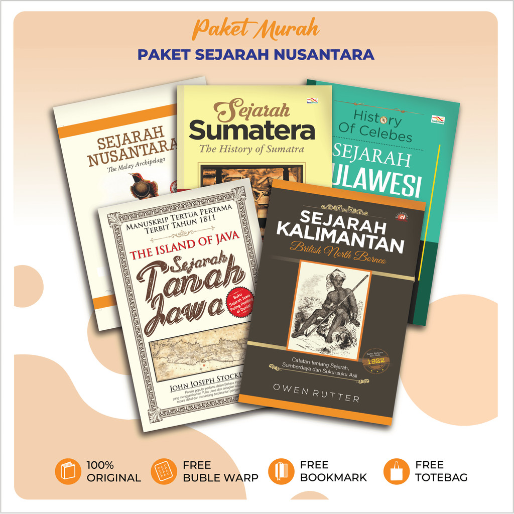 The Most Complete Indonesian History Book Package | Shopee Philippines