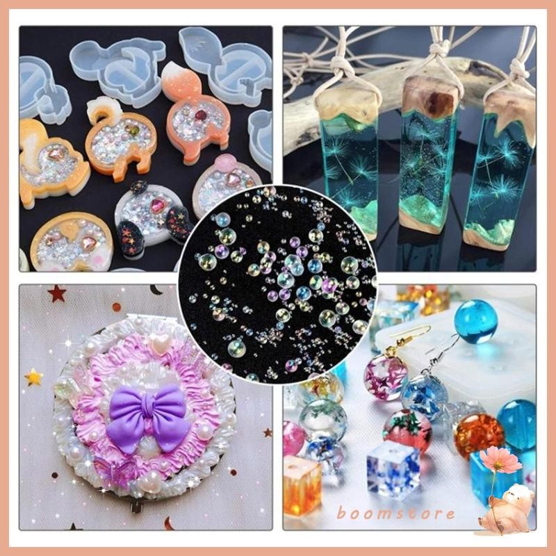 Boom Bubble Bead Filler DIY Silicone Mold Nail Art Decor Fillings 1-3mm ...