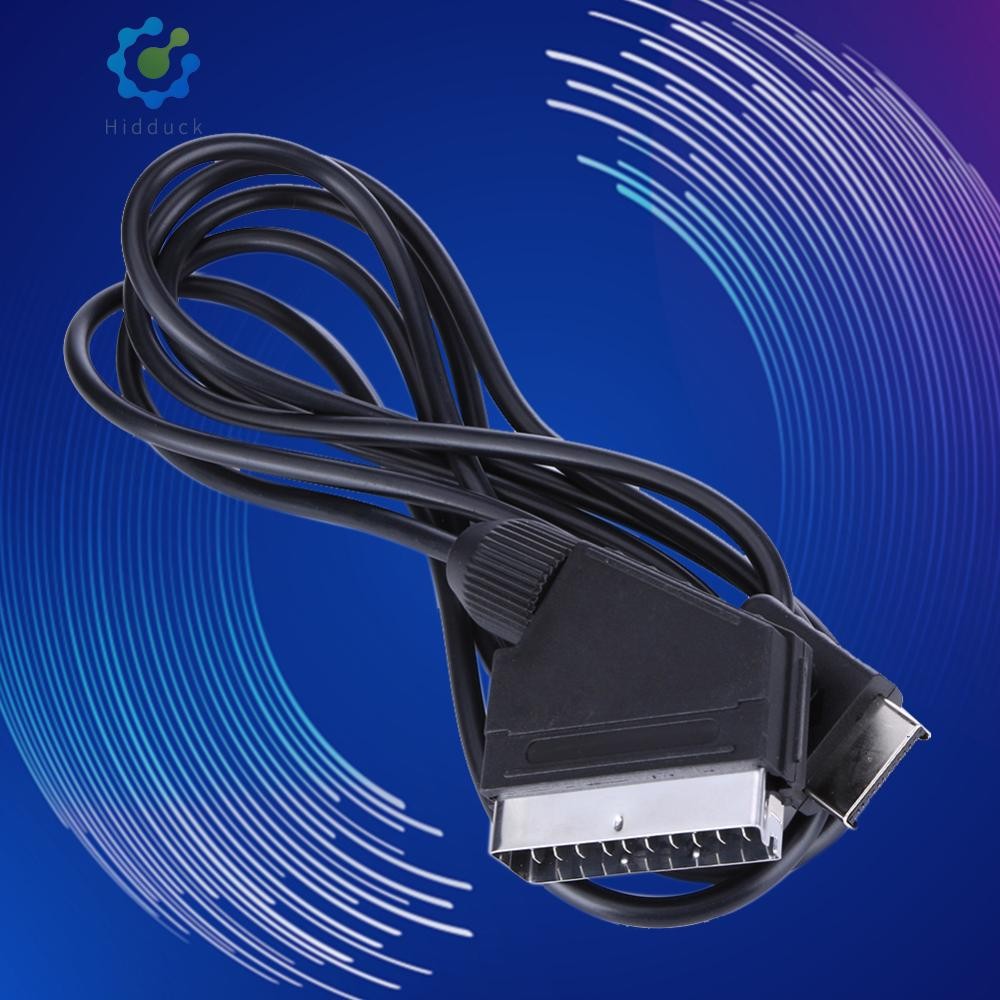 2m for PS2 RGB SCART Cable TV AV Lead for Playstation PS1 PS2 PS3 Slim ...
