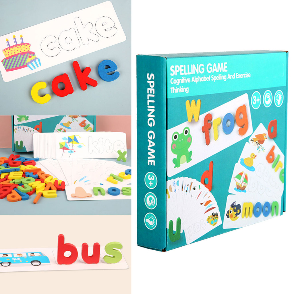 New Preschool See And Spell Learning Educational Toys Matching Letter ...