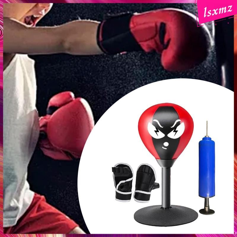 [Lsxmz] Boxing Reaction Ball Punch Practice with Stand for Fitness ...