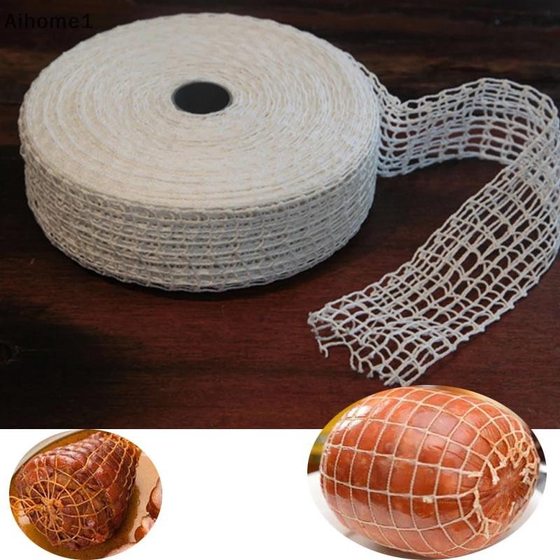 Aiho 3 Meter Cotton Meat Net Ham Sausage Net Butcher's String Sausage ...