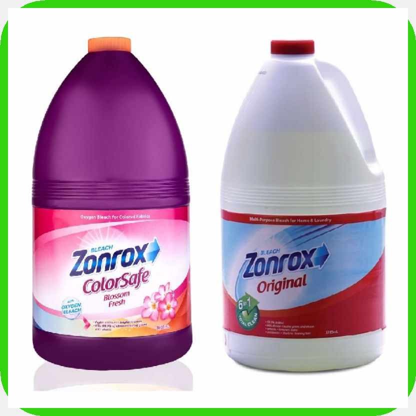 Zonrox Zonrox)pj>Color)jR>Safe)cb>Bleach)DJ>Gallon | Shopee Philippines