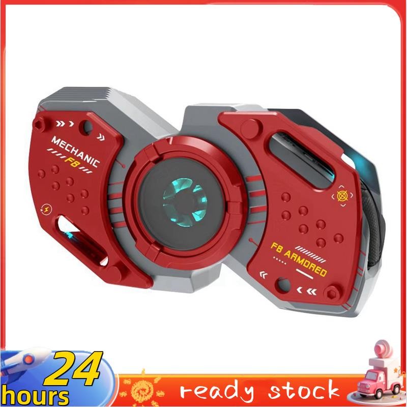 []New F8 Mecha Headphones Wireless Blutooth Earphone Stereo Headset LED ...