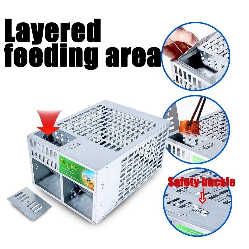 Multi-Catch Rodent Mouse Trap Rat Trap Cage-Pest Control -All Mice and ...