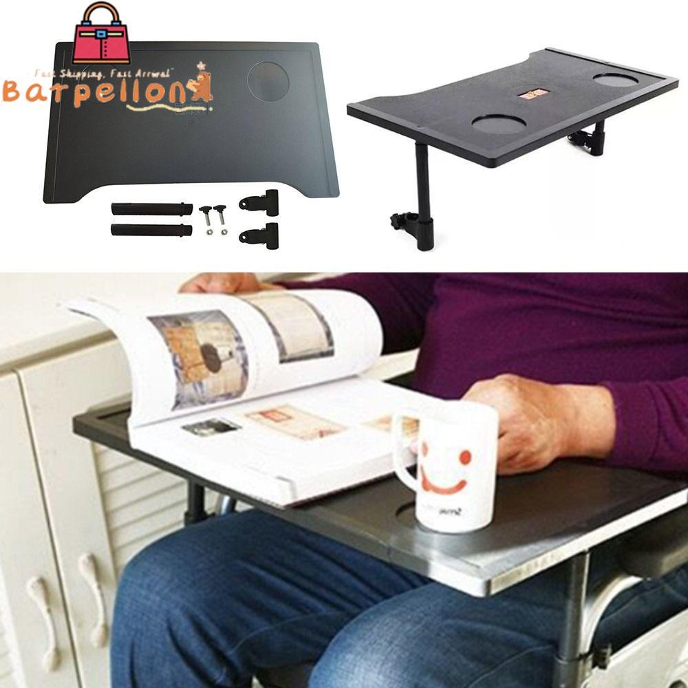 BARPELLON Wheelchair Tray Table, Waterproof Lightweight Cup Holder ...