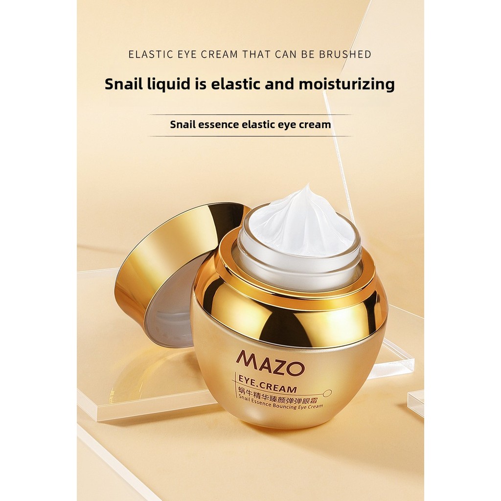 MAZO Snail Pull Eye Cream Removes dark circles, hydrates and lifts ...