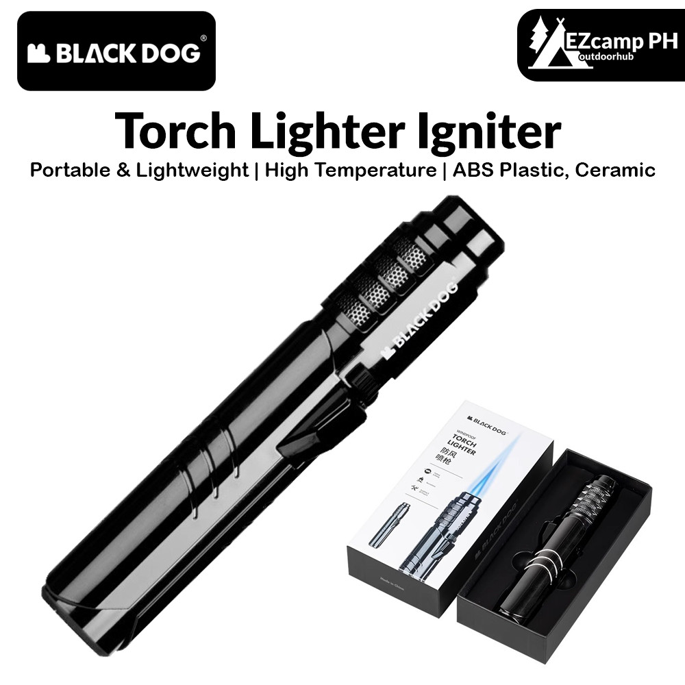 BLACKDOG Torch Lighter Igniter Portable Lightweight Handheld Windproof ...