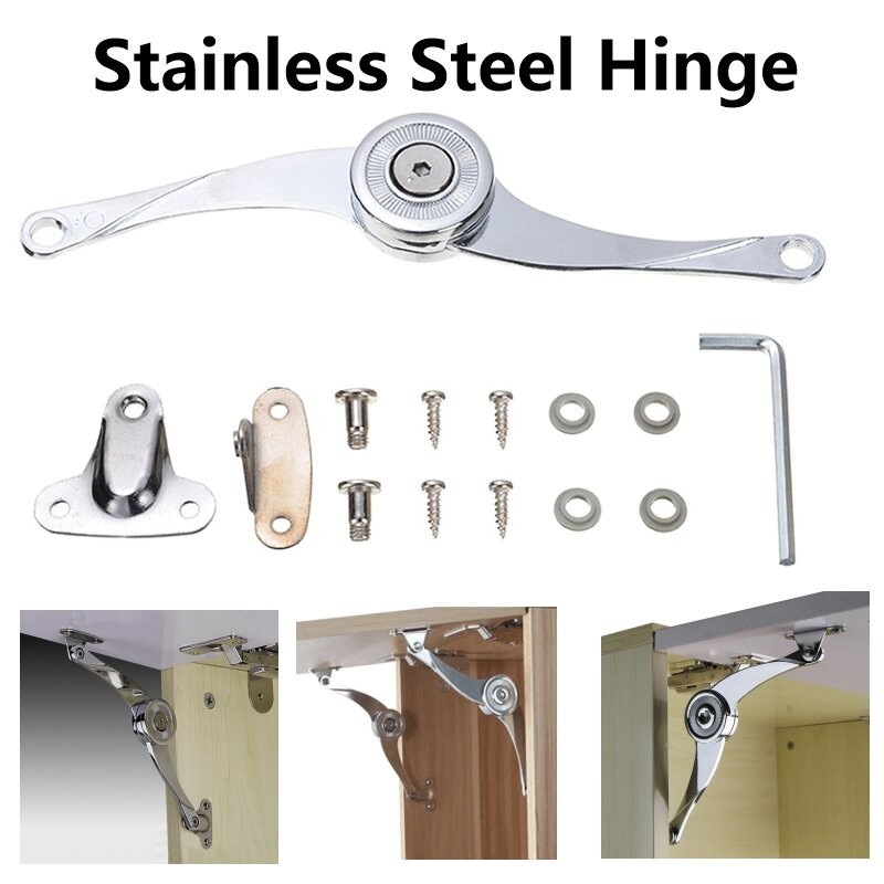 Lid Support Hinge Hydraulic Randomly Stop Hinges Kitchen Cabinet Door ...