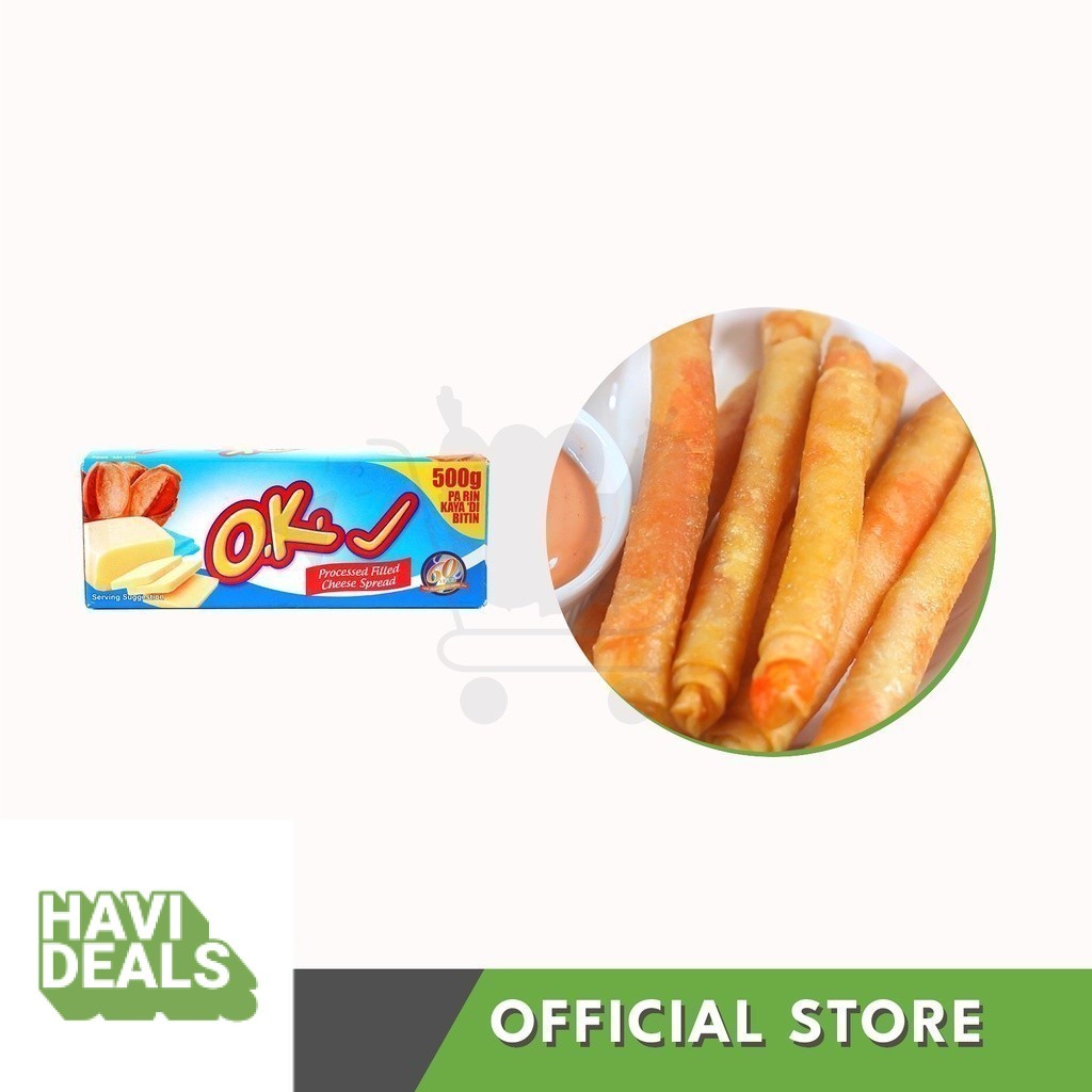 HAVI DEALS OK Cheese 500g Filled Cheese O.K. Cheese 500g bar | Shopee ...