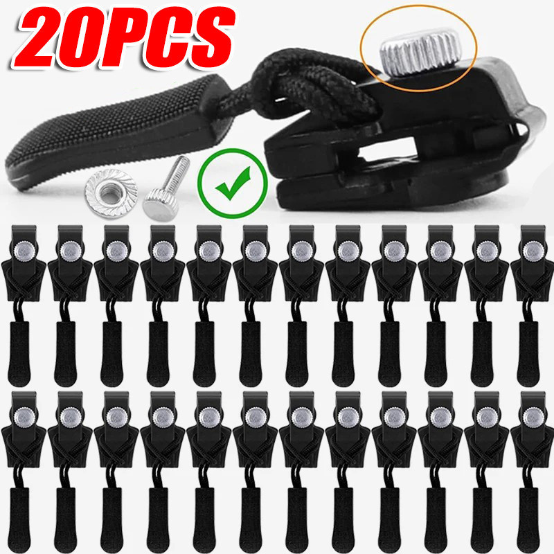 10/20PCS Zipper Repair Kit - Universal Instant Zipper - Repair ...