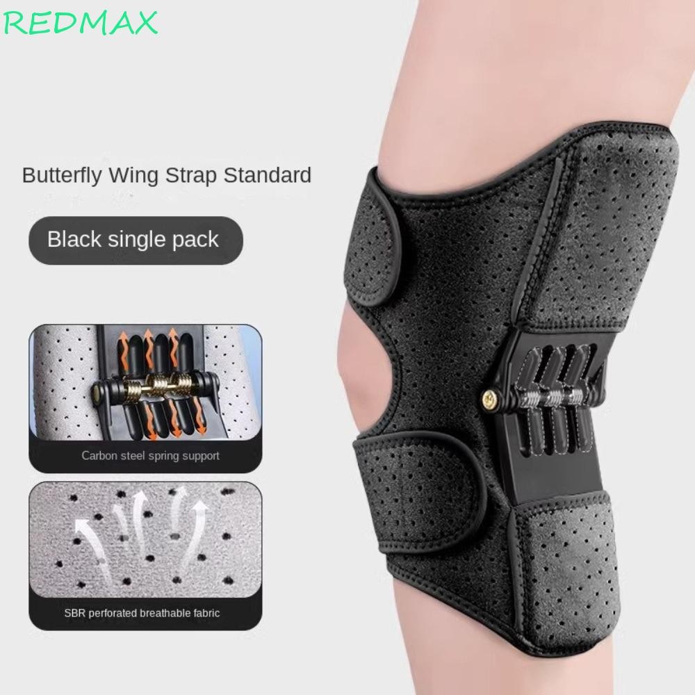 REDMAX Joint Support Knee Pad, Stabilizer Spring Loaded Knee Brace ...