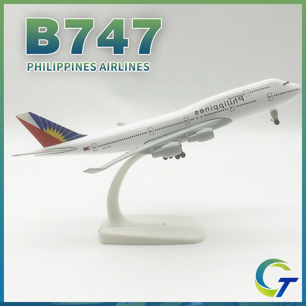 20cm Philippine Airlines B747 Metal Diecast Airplane Plane Model ...