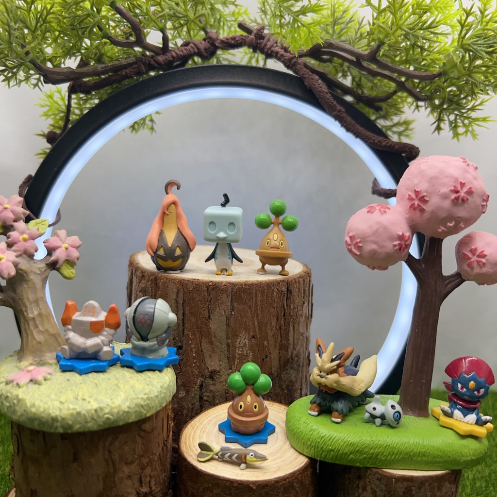 Pokémon Figures Collectibles: Eiscue, Pumpkaboo, Sudowoodo, Stoutland ...