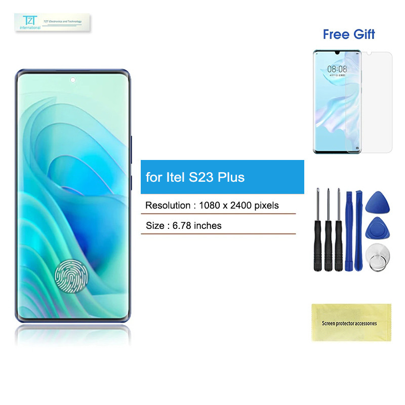 Super Amoled for Itel S23 Plus LCD Display Touch Screen Oled ...