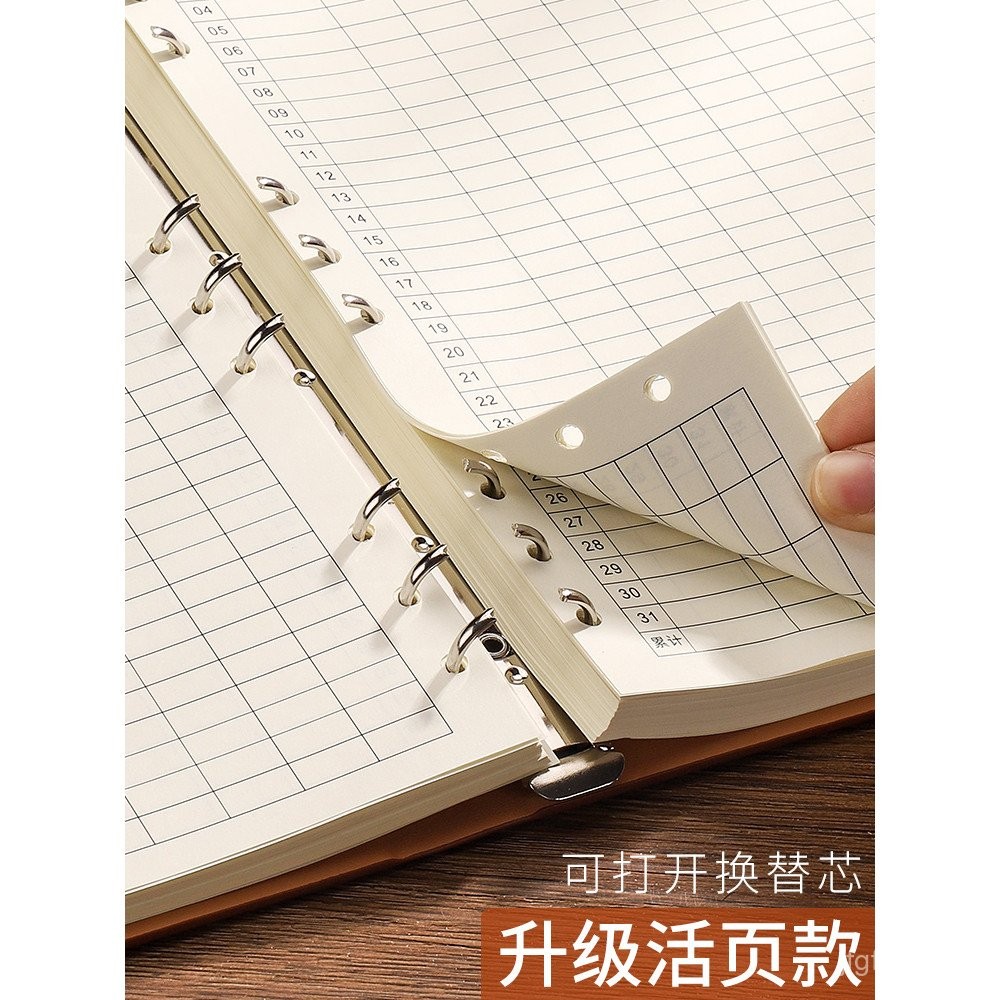 Daily Sales Ledger Loose-leaf Detailed Account Book for Store Business ...