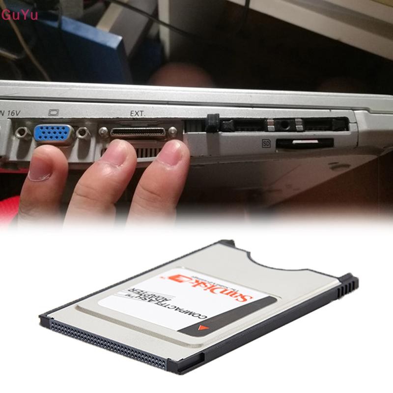 GUYU 68 Pin CF Card To PCMCIA Compact Flash Reader Adapter For Laptop ...