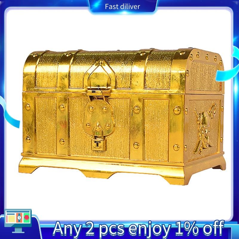 Pirate Treasure Chest Decorative Treasure Chest Keepsake Jewelry Box ...