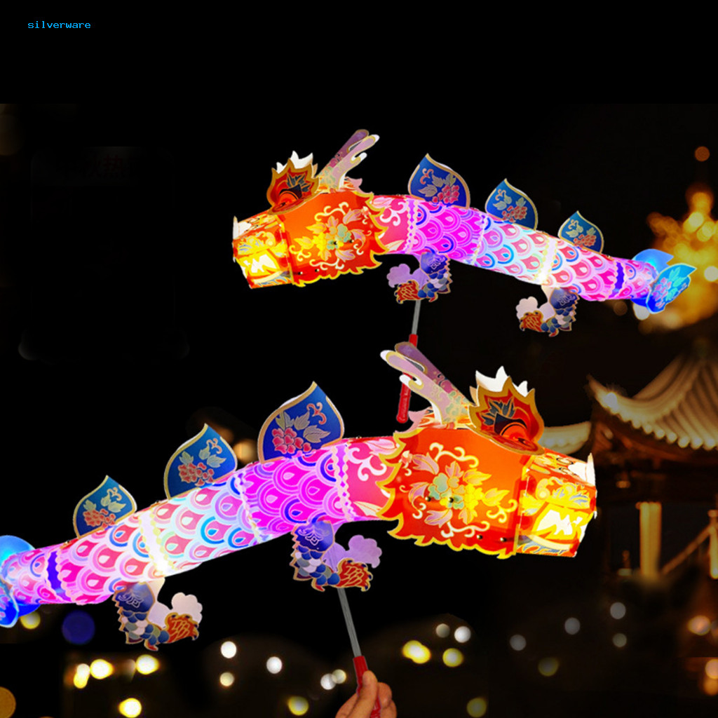 Led Light-up Dragon Lantern Glowing Dragon Lantern Diy Kit Diy Glowing ...