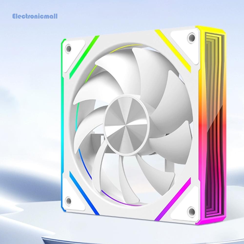 120mm PC RGB Fan with 5V 3Pin ARGB Plug Daisy Chain Case Fan PC Case ...