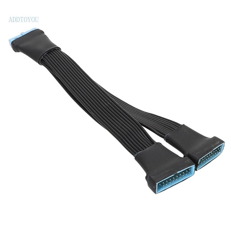 【3C】 USB3 0 Extension Cable USB3 0 19 20 Pin Male to Female Header ...