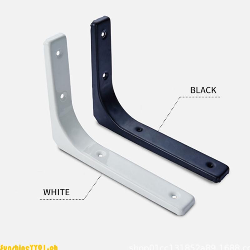SUN 1 Pair L-Shape Shelf Bracket Heavy Duty Wall Mounted Brackets ...