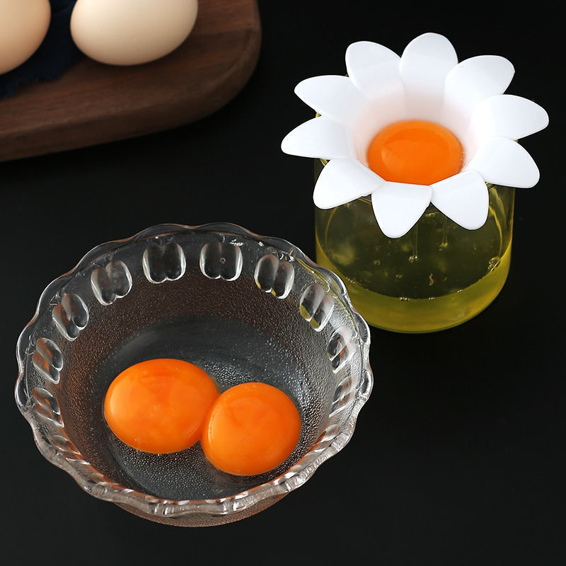 Creative Daisy Flower Shaped Egg White Separator Egg Yolk Protein ...