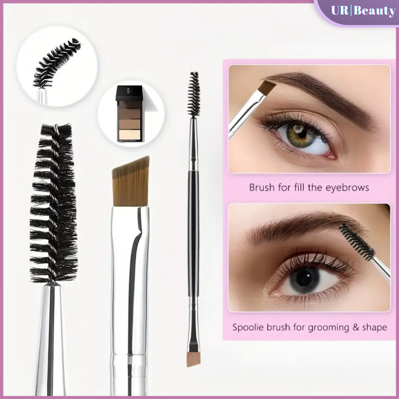 Duo Eyebrow Brush Spoolie Beauty Makeup Eyebrow Brush Double Ended Make ...