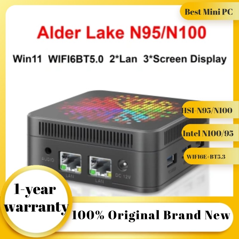 SZBOX HSI-N95/N100 Inter N95/N100 MINI PC DDR4 16GB 512GB NVMe SSD Windows 11 MINI PC | Shopee ...