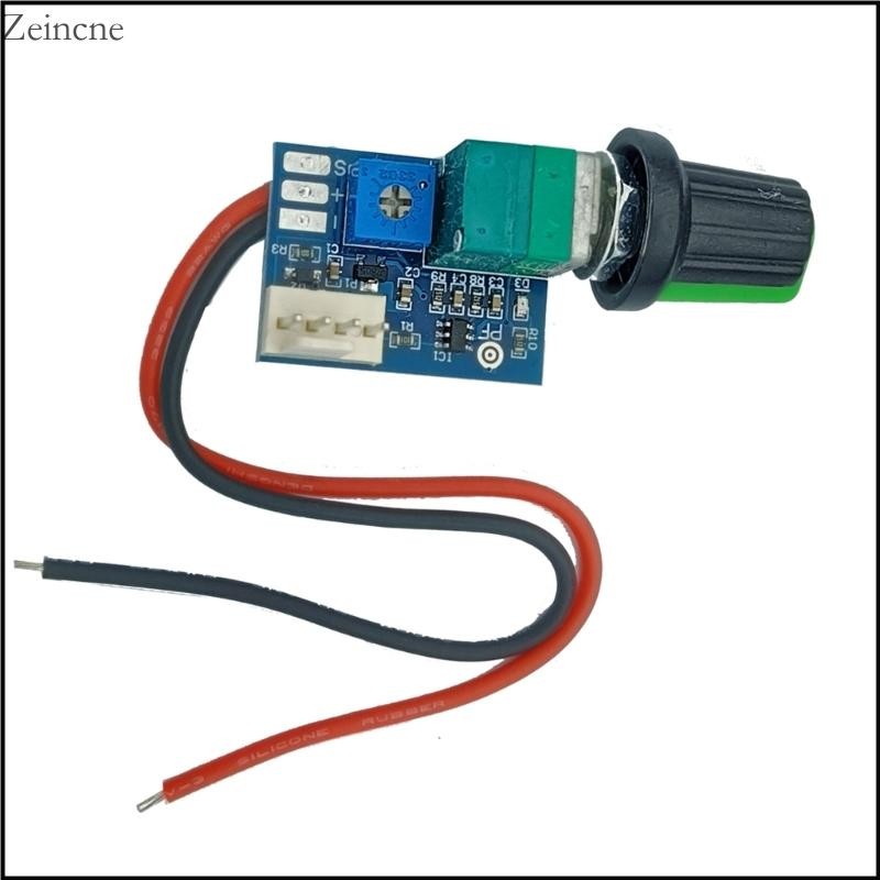 Zein Manual 4 Wires 12V Fan Speed Controller PWM Speed Control Switch ...