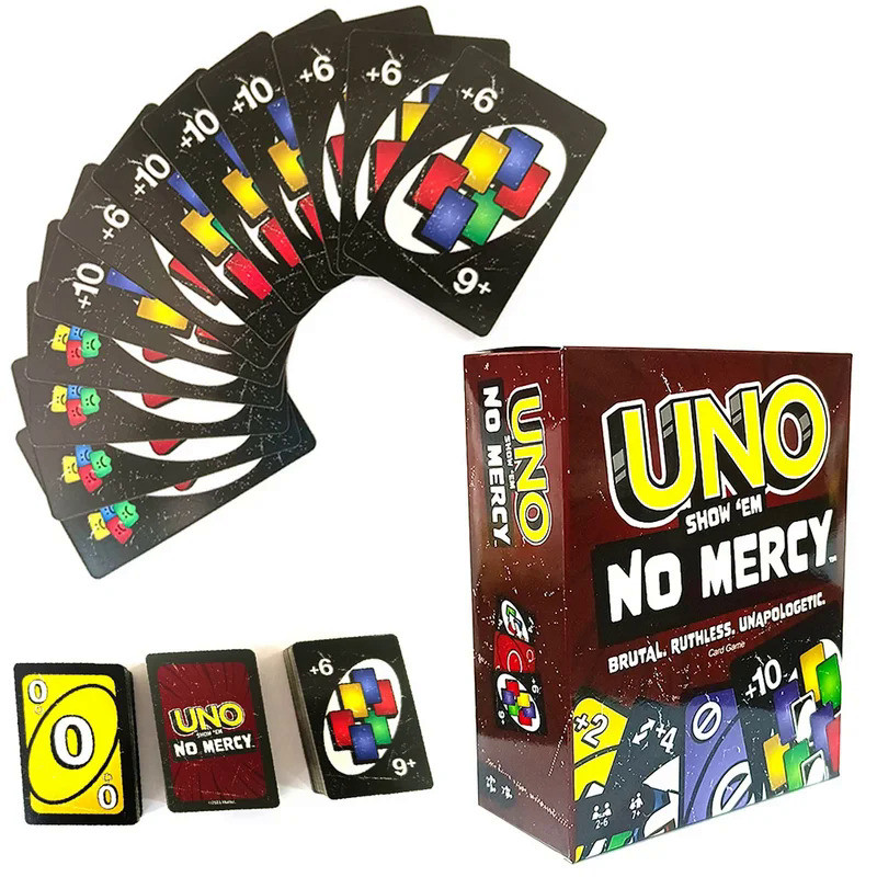 Uno No Mercy Game Board Games UNO Cards Table Family Party ...