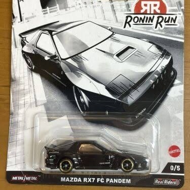 Hot Wheels SUPER CHASE MAZDA RX7 FC PANDEM RONIN RUN BLACK | Shopee ...