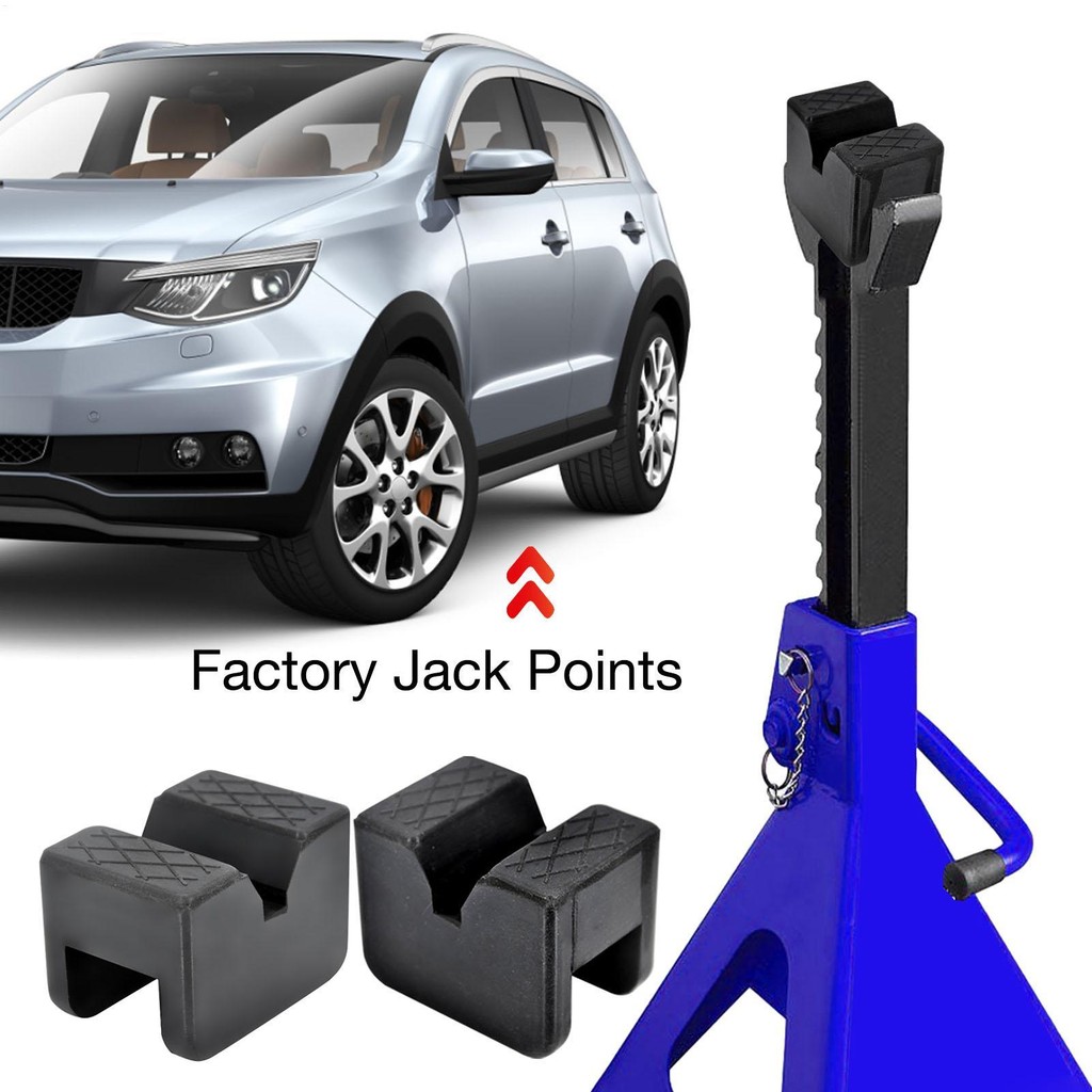Rubber Jack Pad Car Lift Jack Stand Rail Pinch Welds Lifting Rubber ...