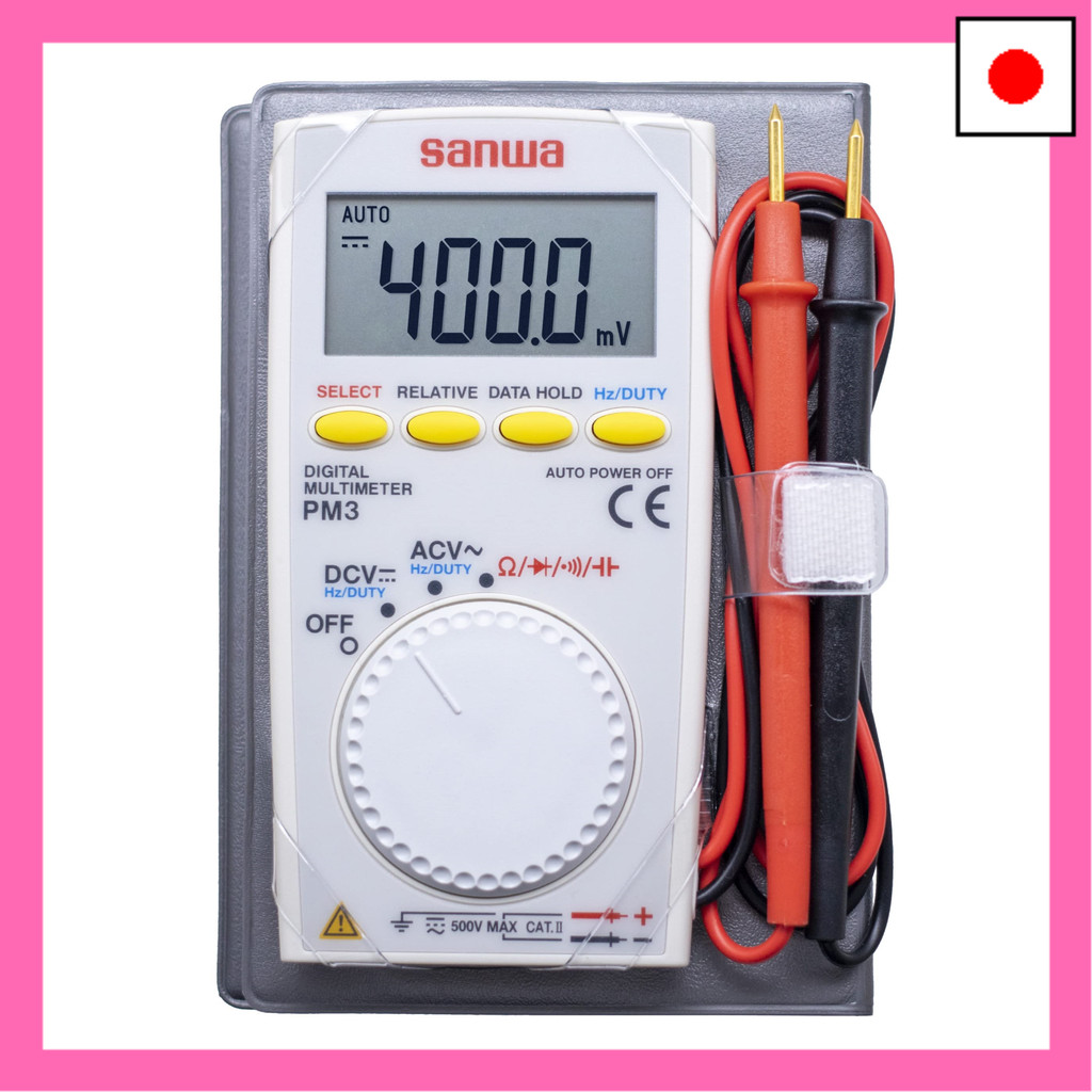 Sanwa Digital Multimeter PM-3 ,Digital multimeter + adapter,Digital ...
