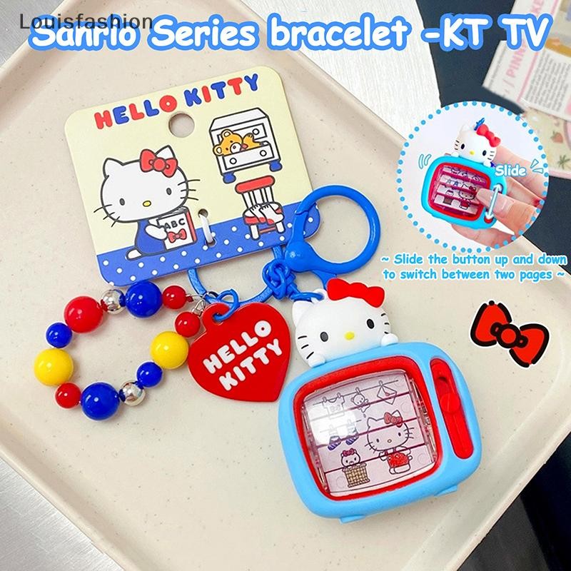 LFPH Classic Hello Kitty Television Keychain Kawaii Sanrio KT Cat Toy ...