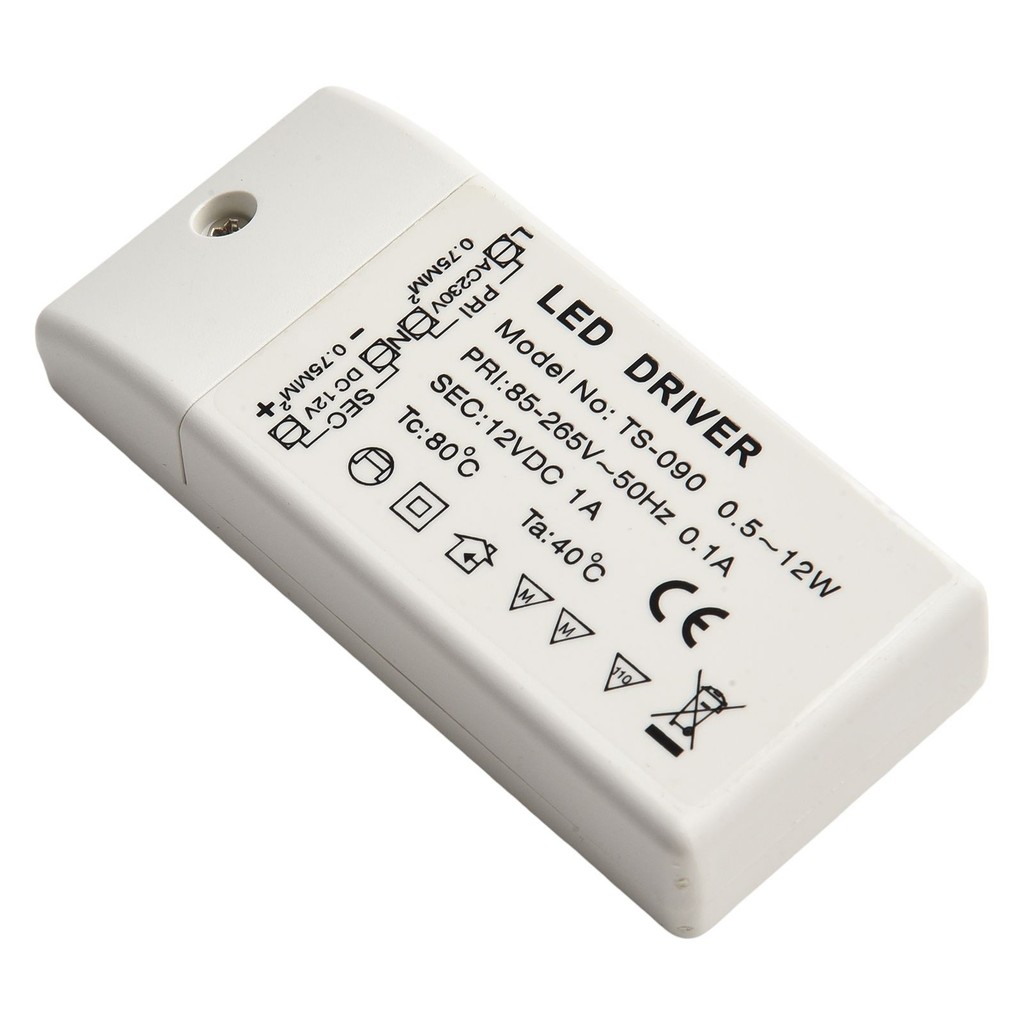 Constant Current LED Driver 12W DC 12V Power Supply for Low Voltage ...