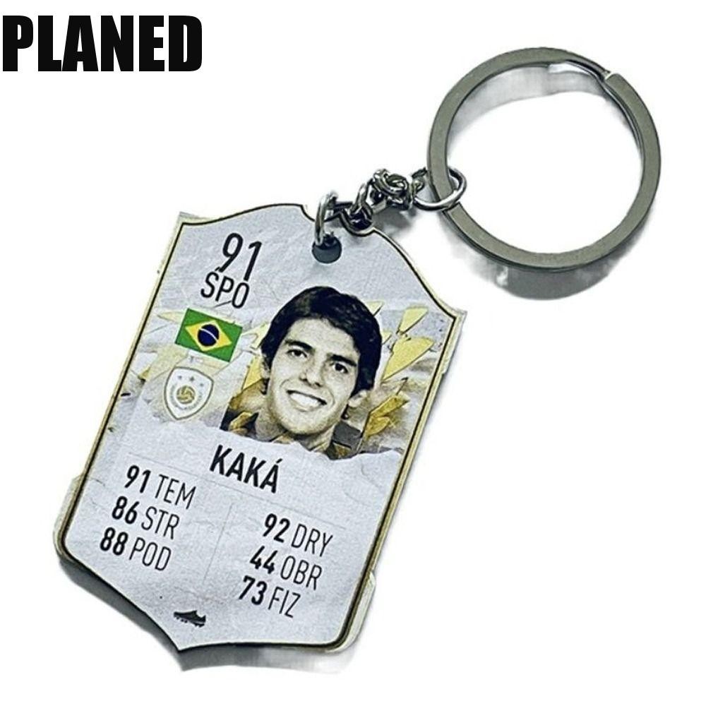 PLANED Football Keyring, Messi Beckham Soccer Key Chain, National Team ...
