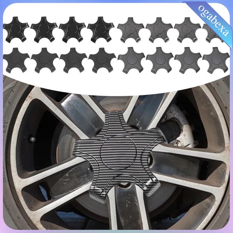 [Ogabexa] 4x Wheel Center Caps for Rims Maintenance Garage Auto ...