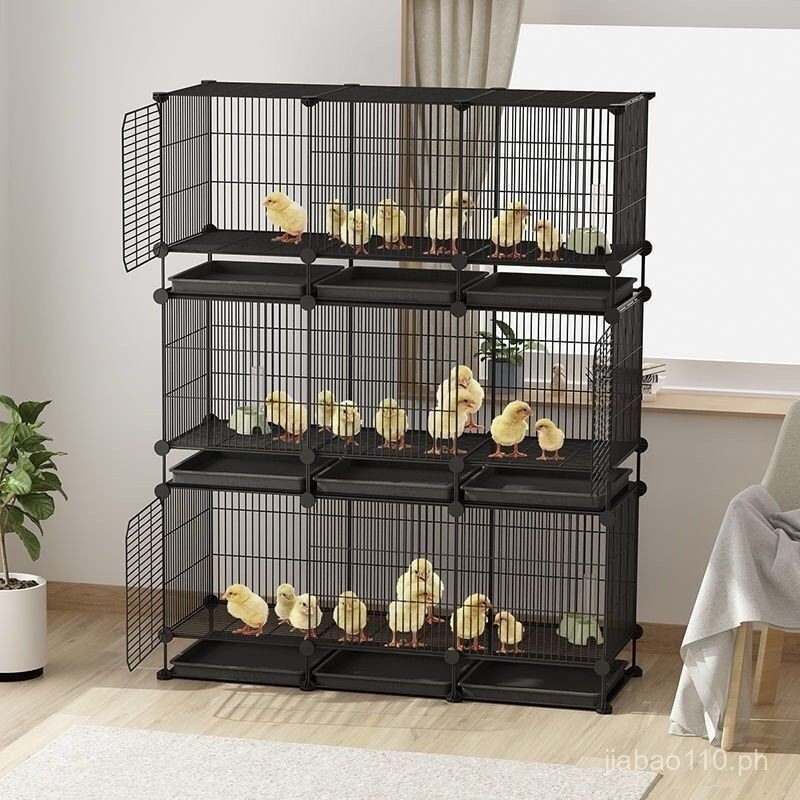 Chicken Cage Household Breeding Thickened Encrypted Large Breeding Cage ...